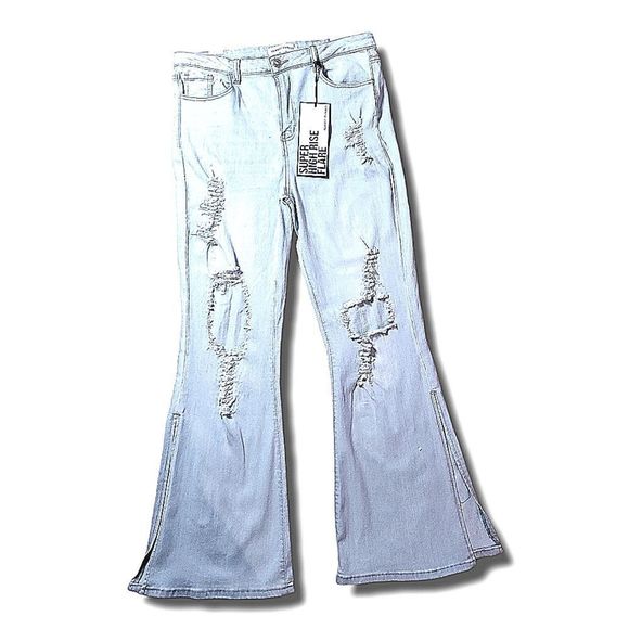 Almost Famous | Jeans | Almost Famous Bell Bottom Split Jeans | Poshmark